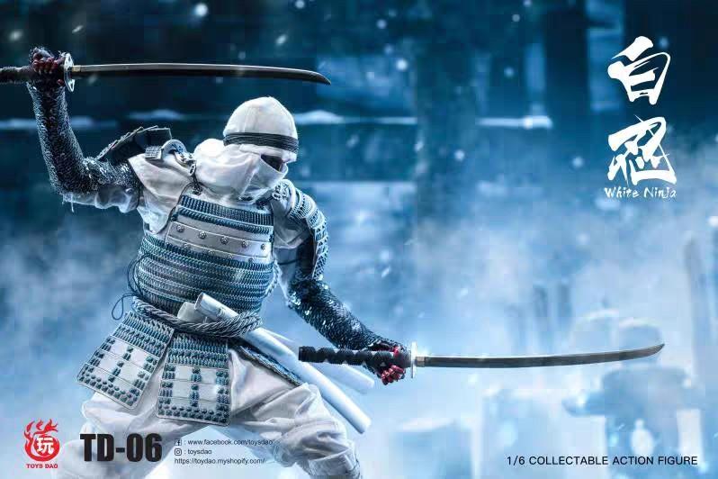 ToysDao 1/6 Scale Action Figure - TD-06 White Ninja - Star Wars ...