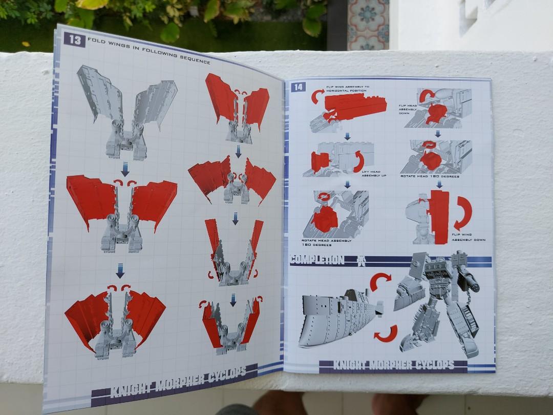 Transformers MMC KM-03 Cyclops Shockwave Knight Morpher, Hobbies & Toys ...