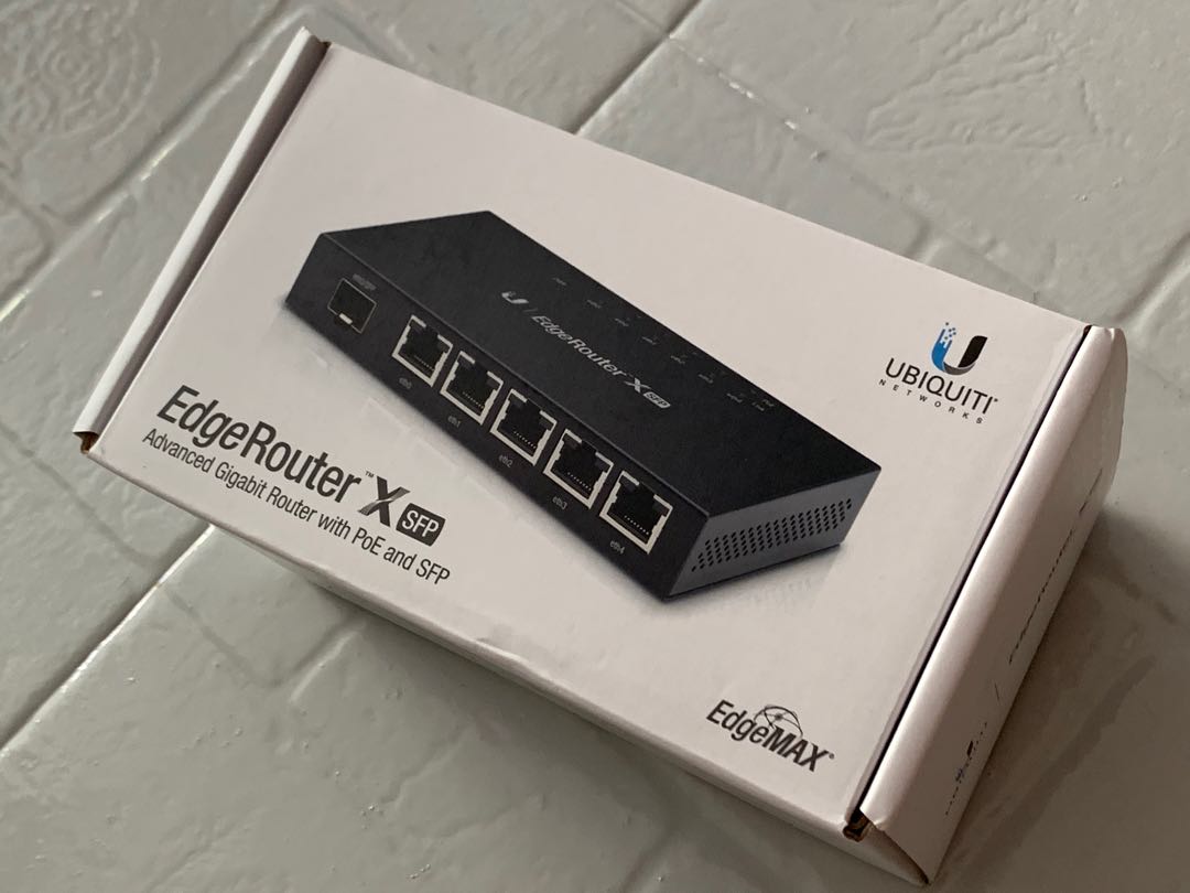 Ubiquiti EdgeRouter X SFP, Computers & Tech, Parts & Accessories, Networking on Carousell