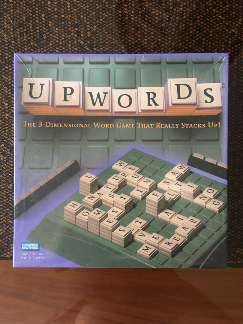 Upwords Word Game, Hobbies & Toys, Toys & Games on Carousell