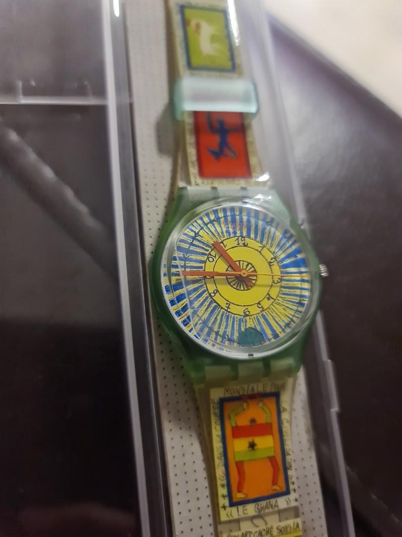 Vintage Swatch Watch GG140 CHEICK NADRO, Mobile Phones & Gadgets ...