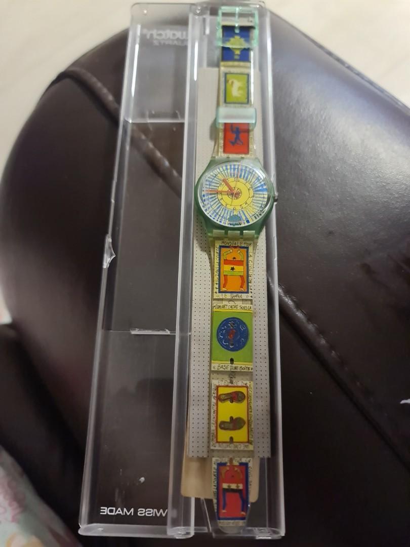 Vintage Swatch Watch GG140 CHEICK NADRO, Mobile Phones & Gadgets ...