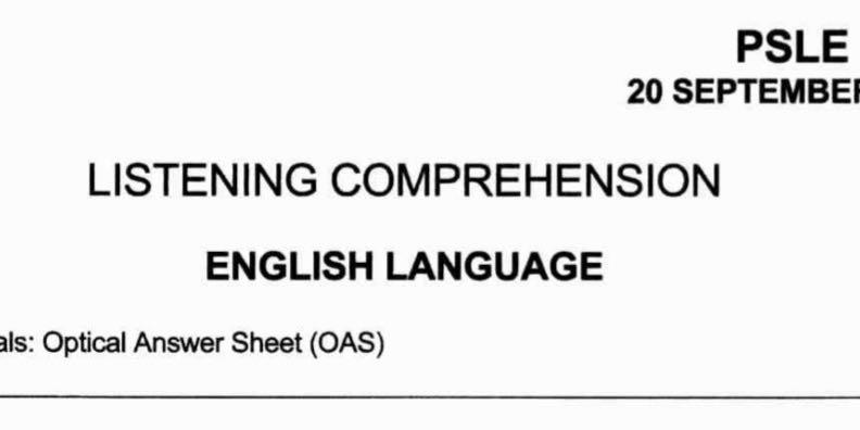 2012-2019 PSLE English Listening Comprehension Compilation, Hobbies ...