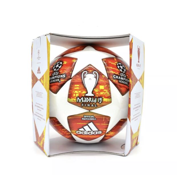 Adidas Madrid 19 Final Official Match Ball (RARE), Sports Equipment ...