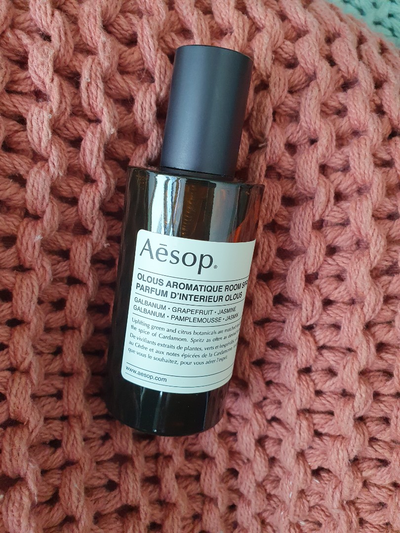 Aesop Olous room spray, Furniture & Home Living, Home Fragrance on ...