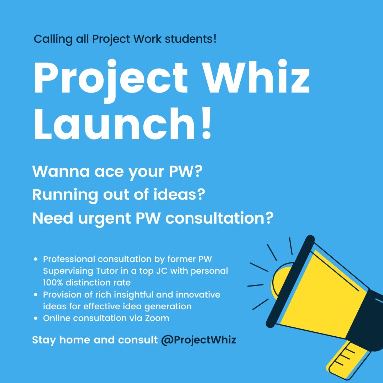 A-Level Project Work: Online Consultation, Announcements on Carousell