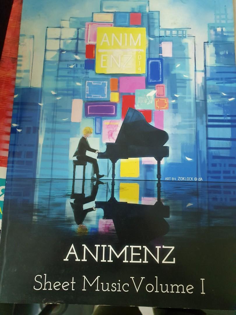 Animenz Sheet Music Volume 1 (autographed), Hobbies & Toys, Books ...