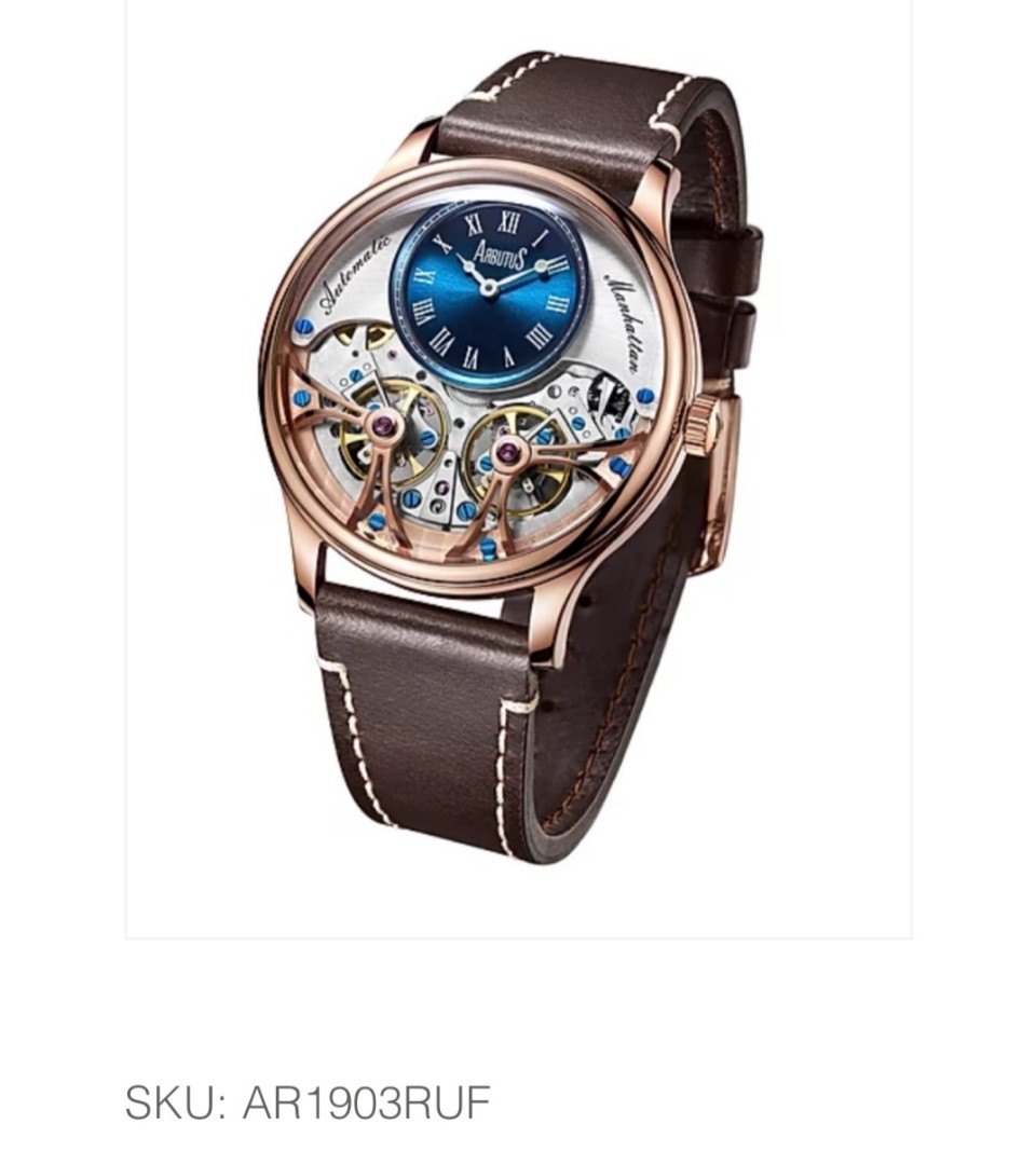 Arbutus Authomatic Watch, Luxury, Watches on Carousell