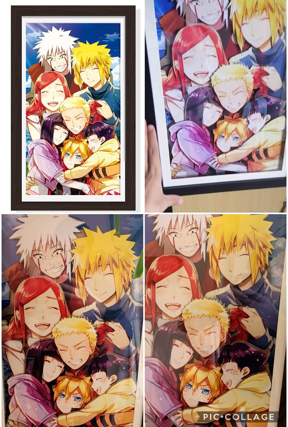 Art Frame - Naruto Diorama A, Design & Craft, Art & Prints on Carousell