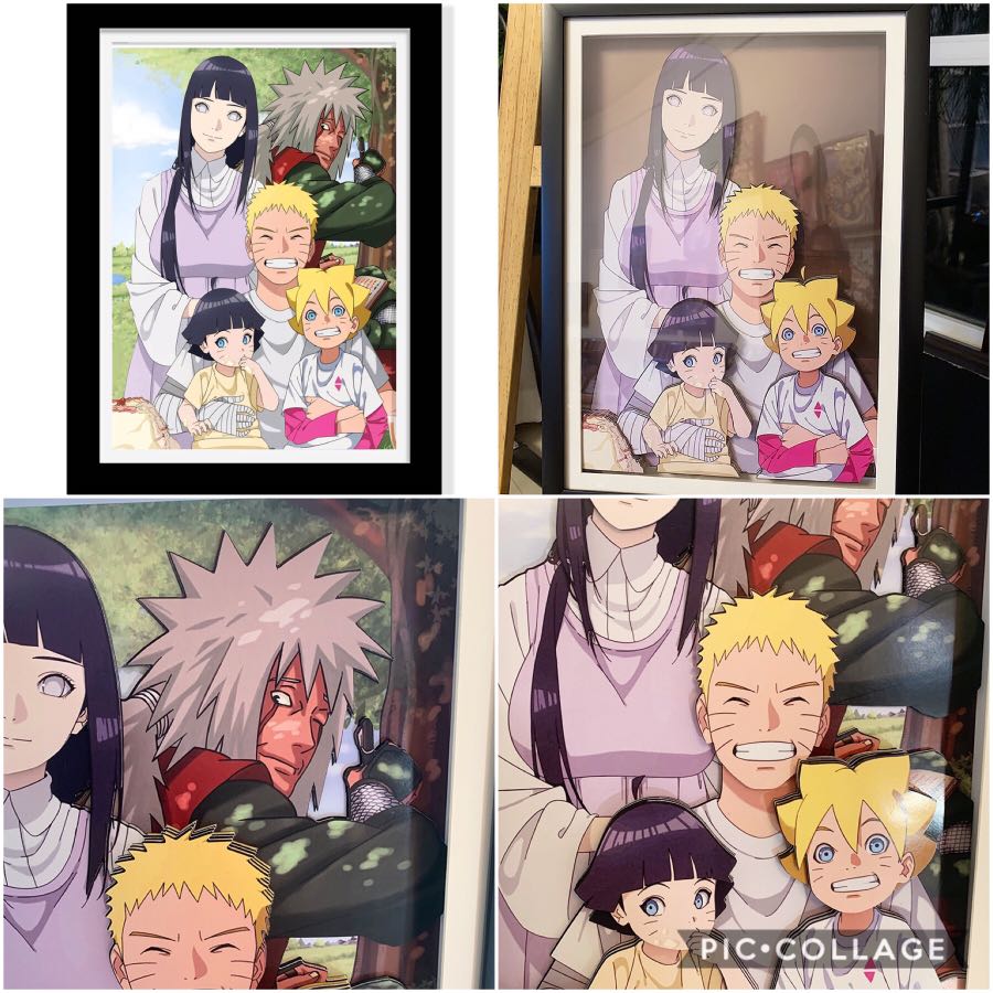 Art Frame - Naruto Diorama D, Hobbies & Toys, Stationery & Craft, Art ...