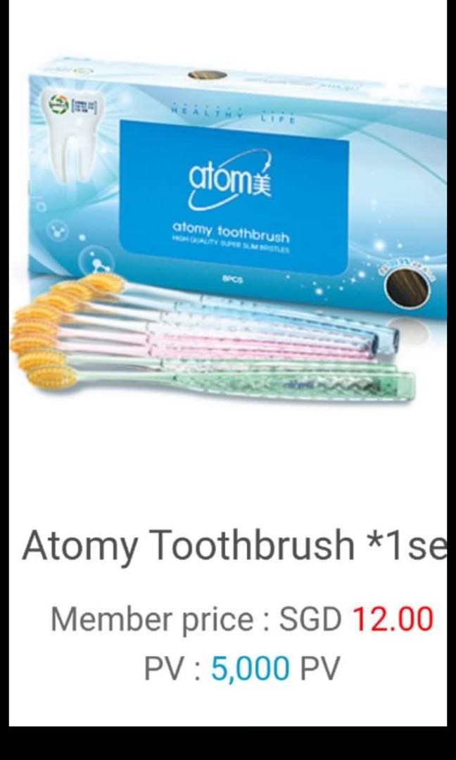 Atomy toothbrush for sale, Health & Nutrition, Health Supplements ...
