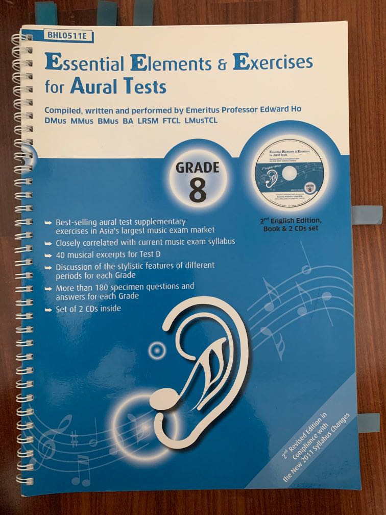 Aural book for abrsm grade 8, Hobbies & Toys, Music & Media, Music Scores on Carousell