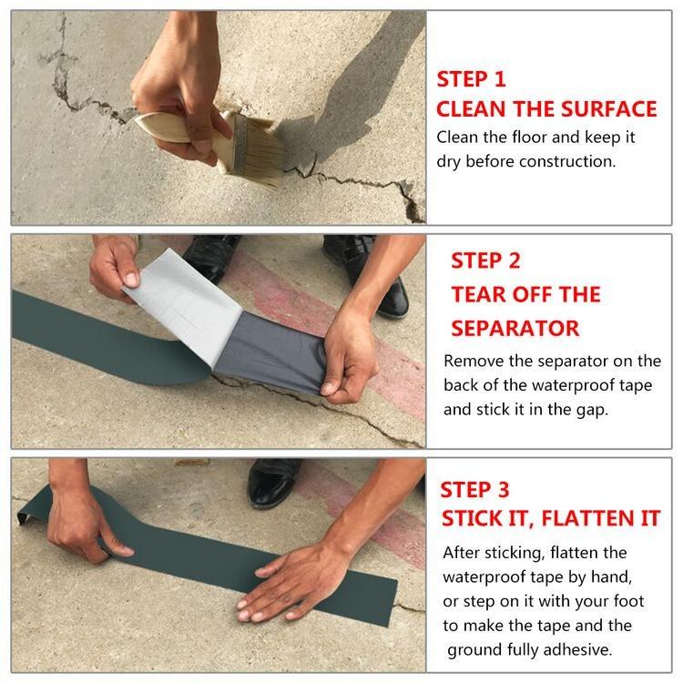 Butyl Putty Waterproof Seal Tape Aluminium Outdoor Plugging Repair Tape ...