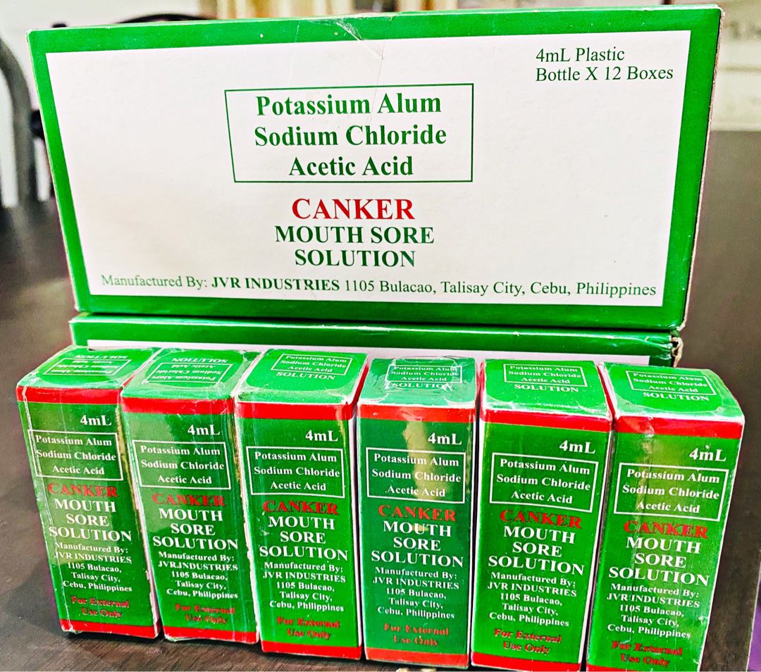 Canker mouth sore solution - singaw, Beauty & Personal Care, Face, Face ...