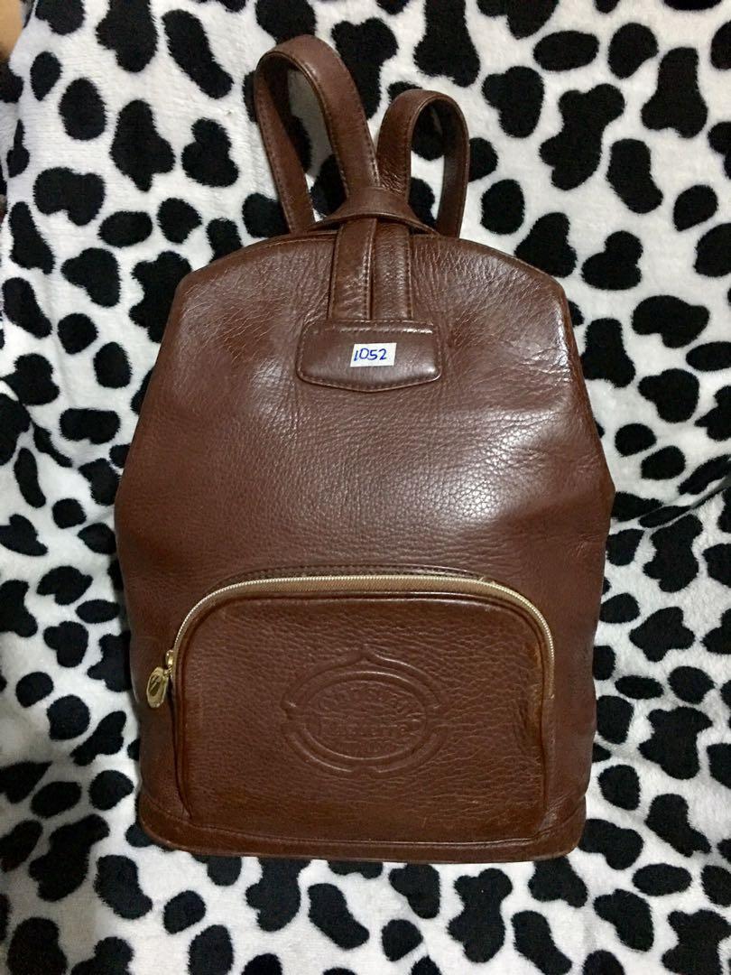 Christian raguerre leather backpack, Women's Fashion, Bags & Wallets ...