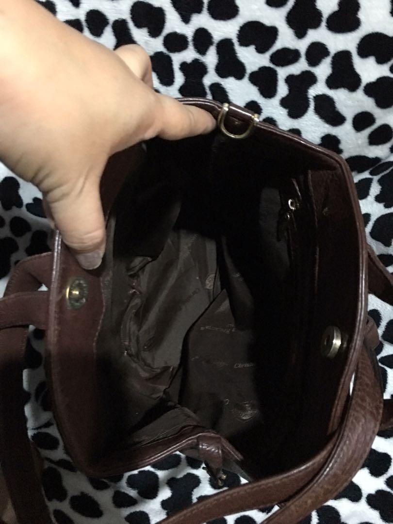 Christian raguerre leather backpack, Women's Fashion, Bags & Wallets ...