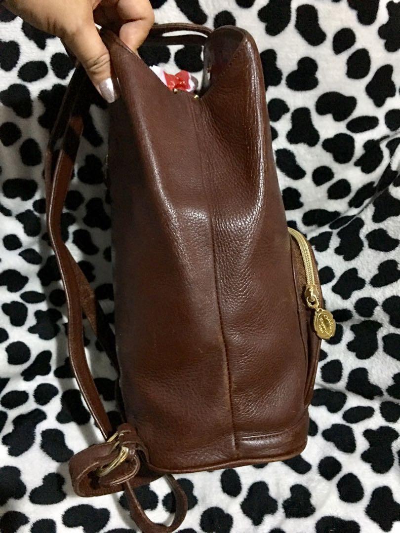 Christian raguerre leather backpack, Women's Fashion, Bags & Wallets ...