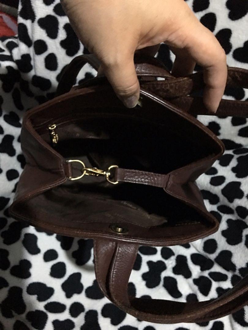 Christian raguerre leather backpack, Women's Fashion, Bags & Wallets ...