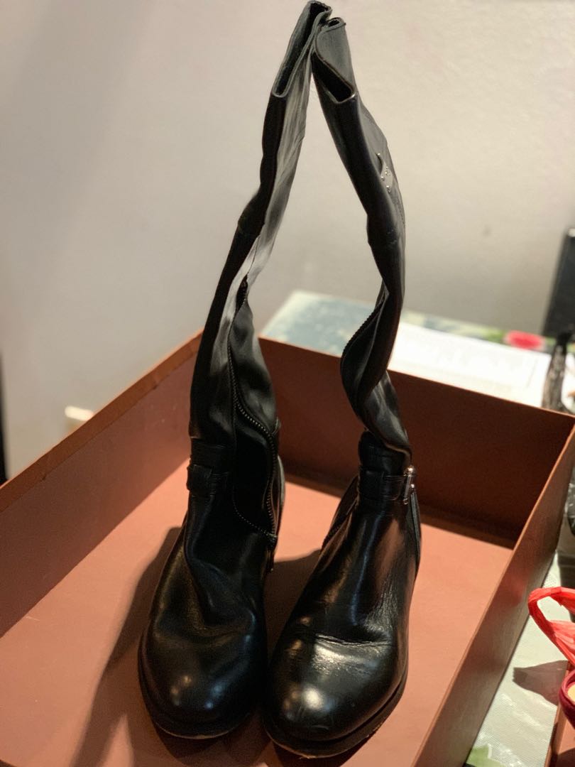 Coach women boots - pure leather, Women's Fashion, Footwear, Boots on ...