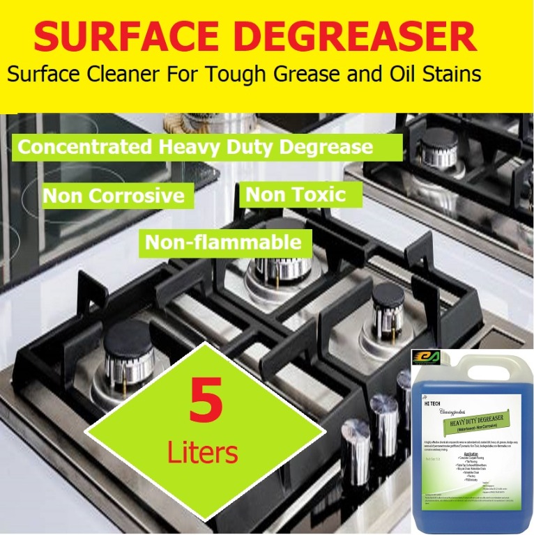 Concentrated Heavy Duty Degreaser (Non-Corrosive) (5 litres ...