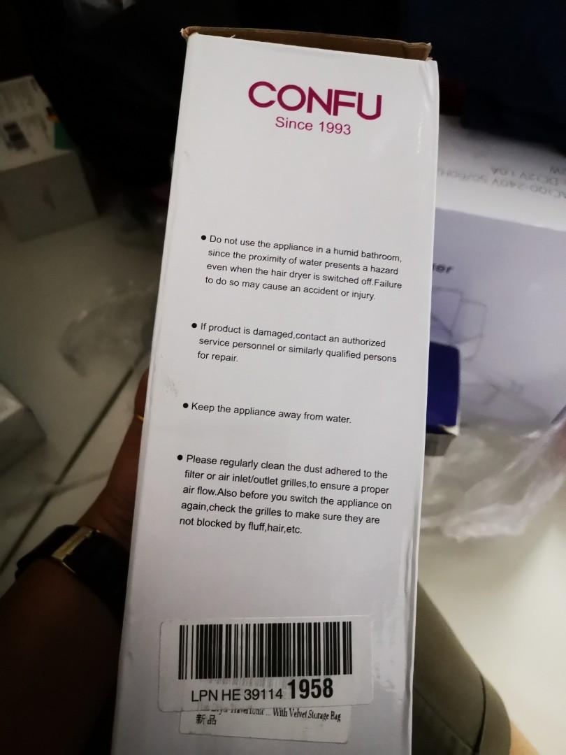 Confu kf-3115, Beauty & Personal Care, Hair on Carousell