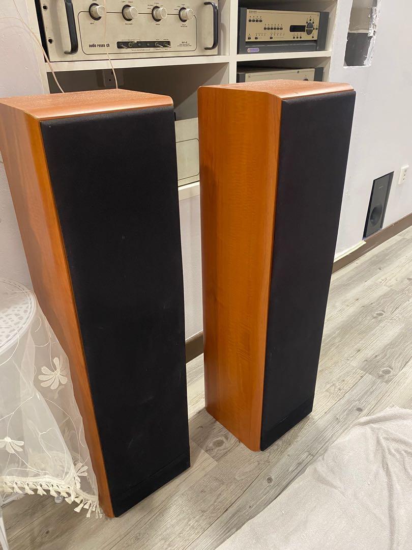 Preloved Denon Floor Standing 3 Way Speaker, Audio, Soundbars, Speakers ...
