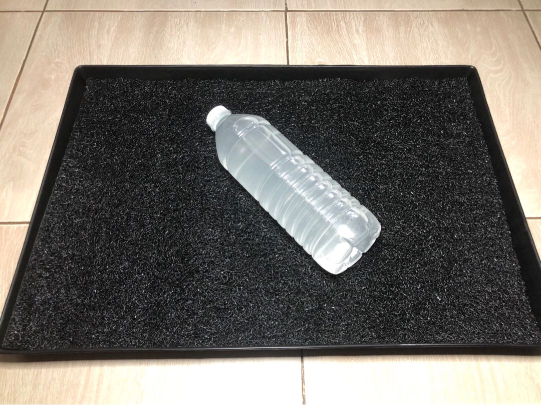 Disinfectant Foot Mat with Disinfecting Solution, Furniture & Home ...