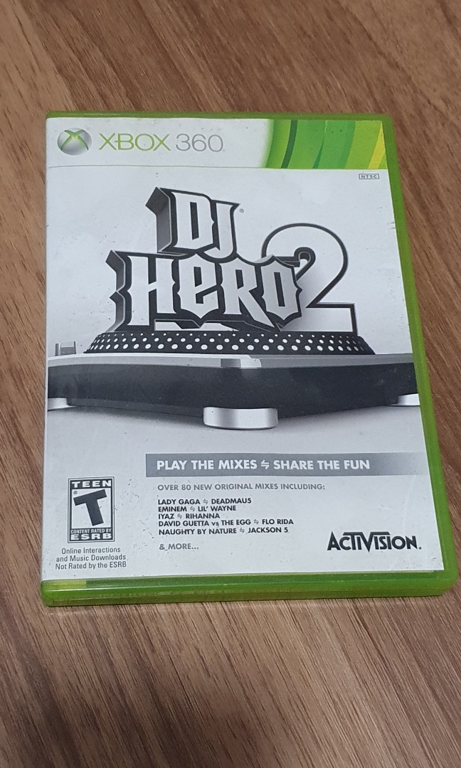 DJ Hero 2 (Xbox 360), Video Gaming, Video Games, Xbox on Carousell