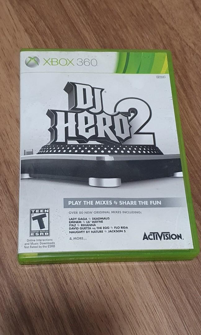 DJ Hero 2 (Xbox 360), Video Gaming, Video Games, Xbox on Carousell