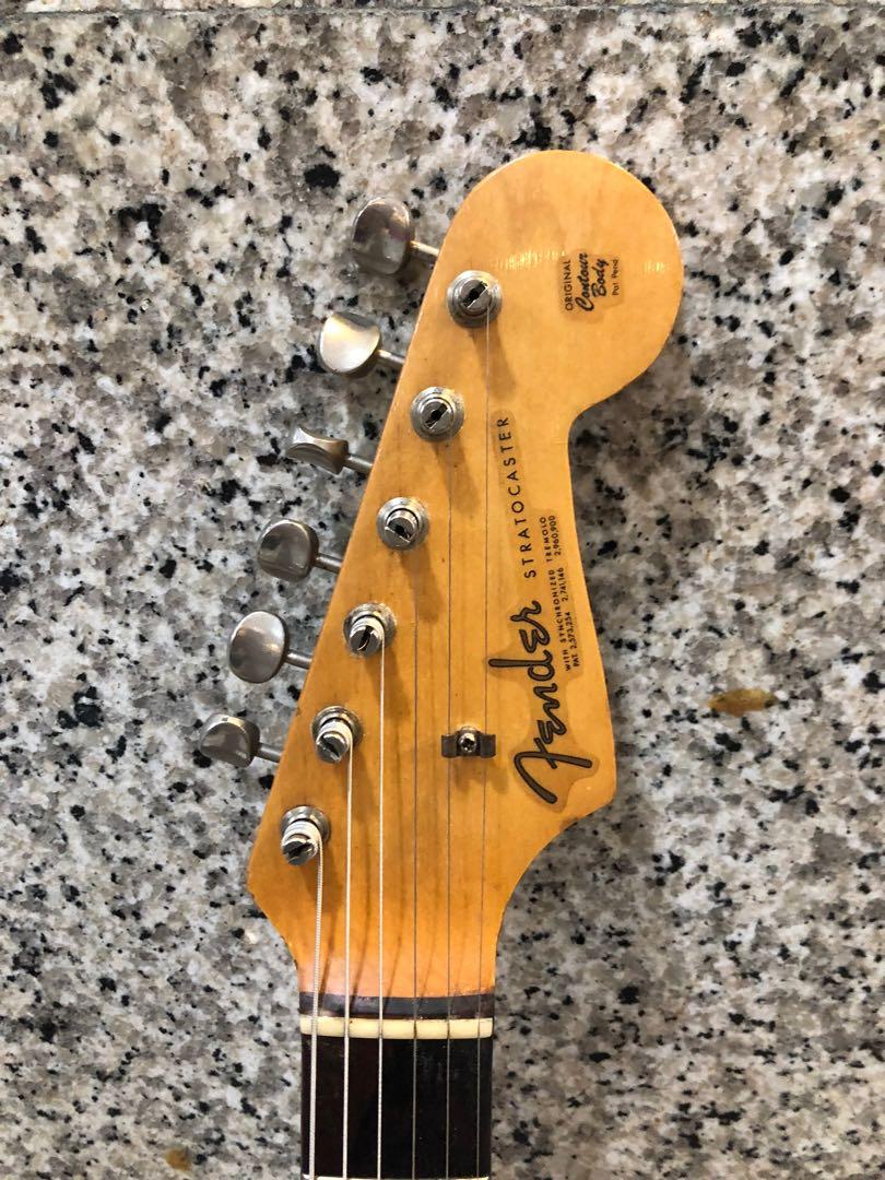 Fender Vintage 1963 Daphne Blue Stratocaster Guitar,Rare!, Hobbies ...