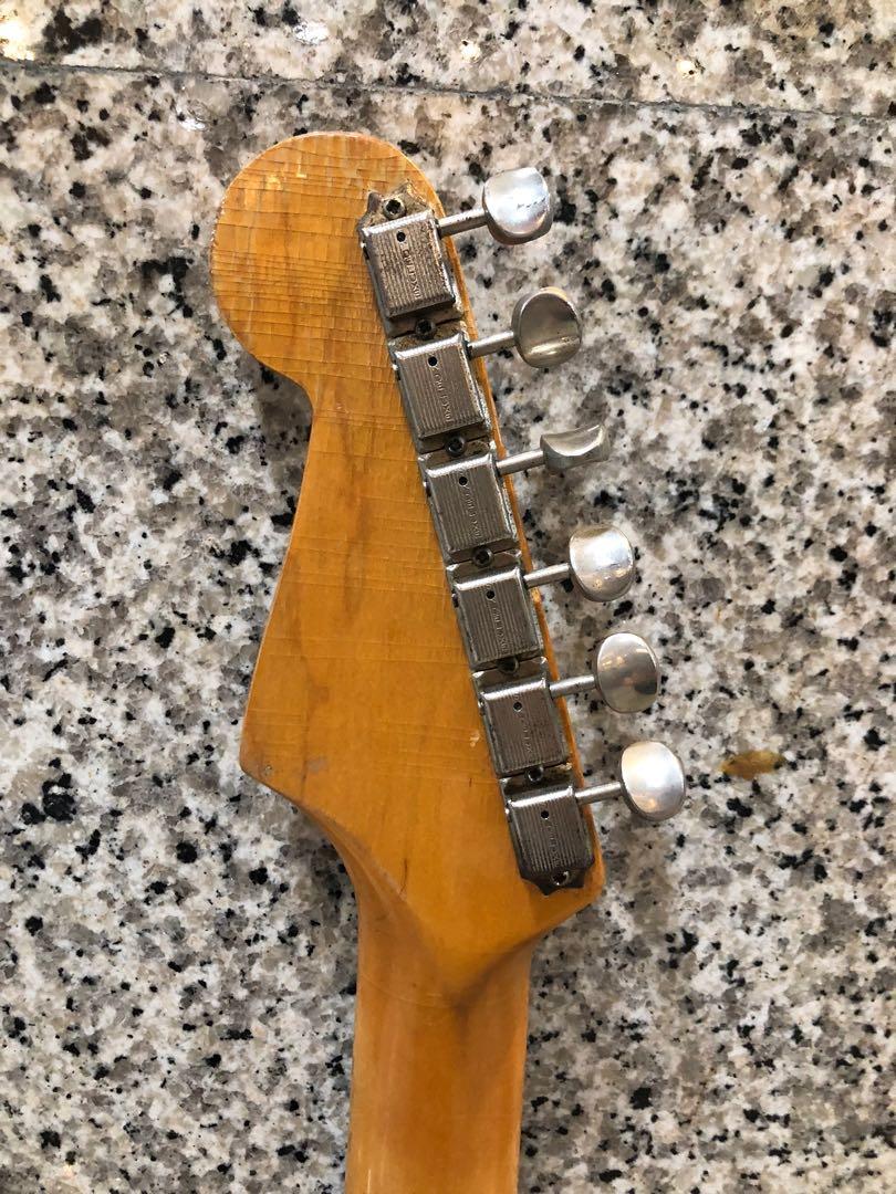 Fender Vintage 1963 Daphne Blue Stratocaster Guitar,Rare!, Hobbies ...