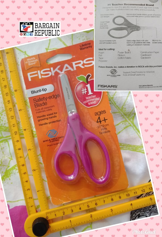 Sale! 10% OFF! Fiskars 5 Inch Blunt Tip Kids Scissor, Purple, Hobbies ...