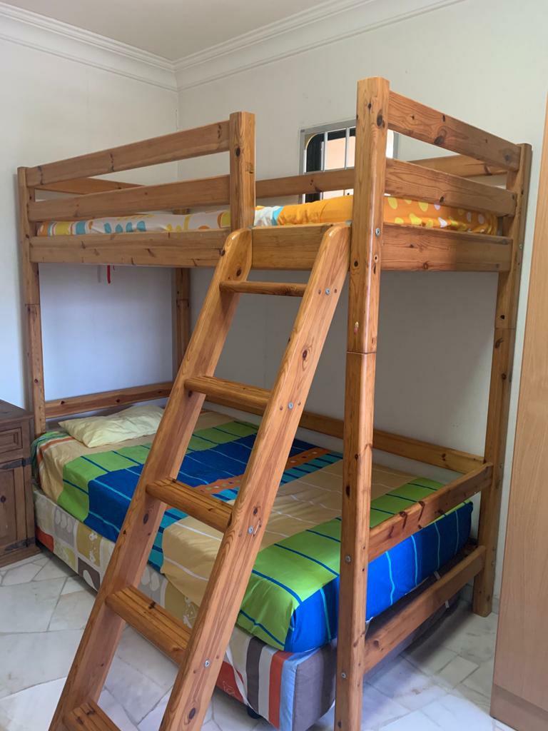 FLEXA high bed, loft bed, Furniture, Beds & Mattresses on Carousell