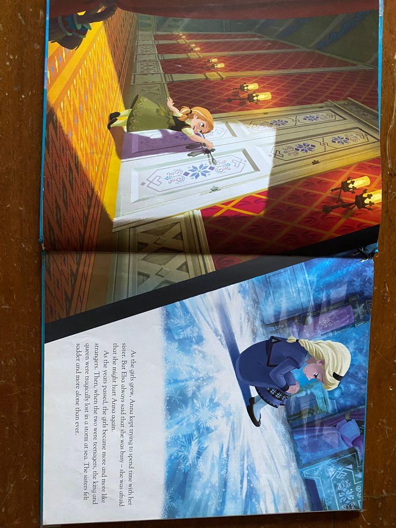 Frozen Elsa and Anna Book, Hobbies & Toys, Books & Magazines, Children ...