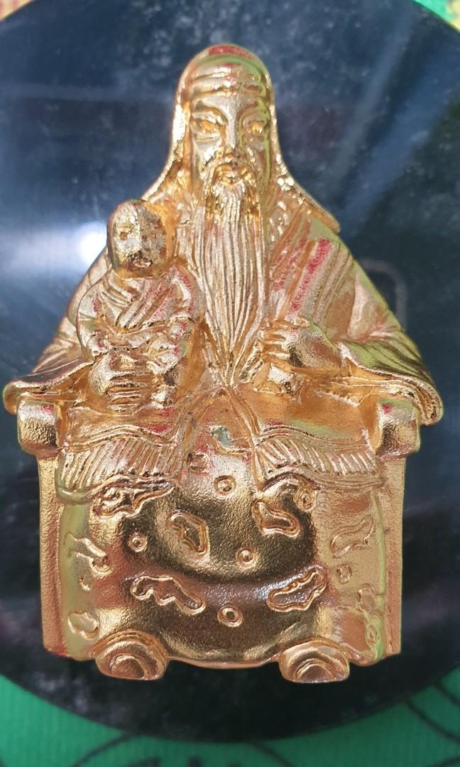 Fu Lu Shou 福禄寿24k Gold from Risis, Women's Fashion, Jewelry ...