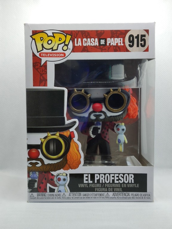 Funko Pop #915 El Profesor | El Professor - La Casa De Papel | Money ...