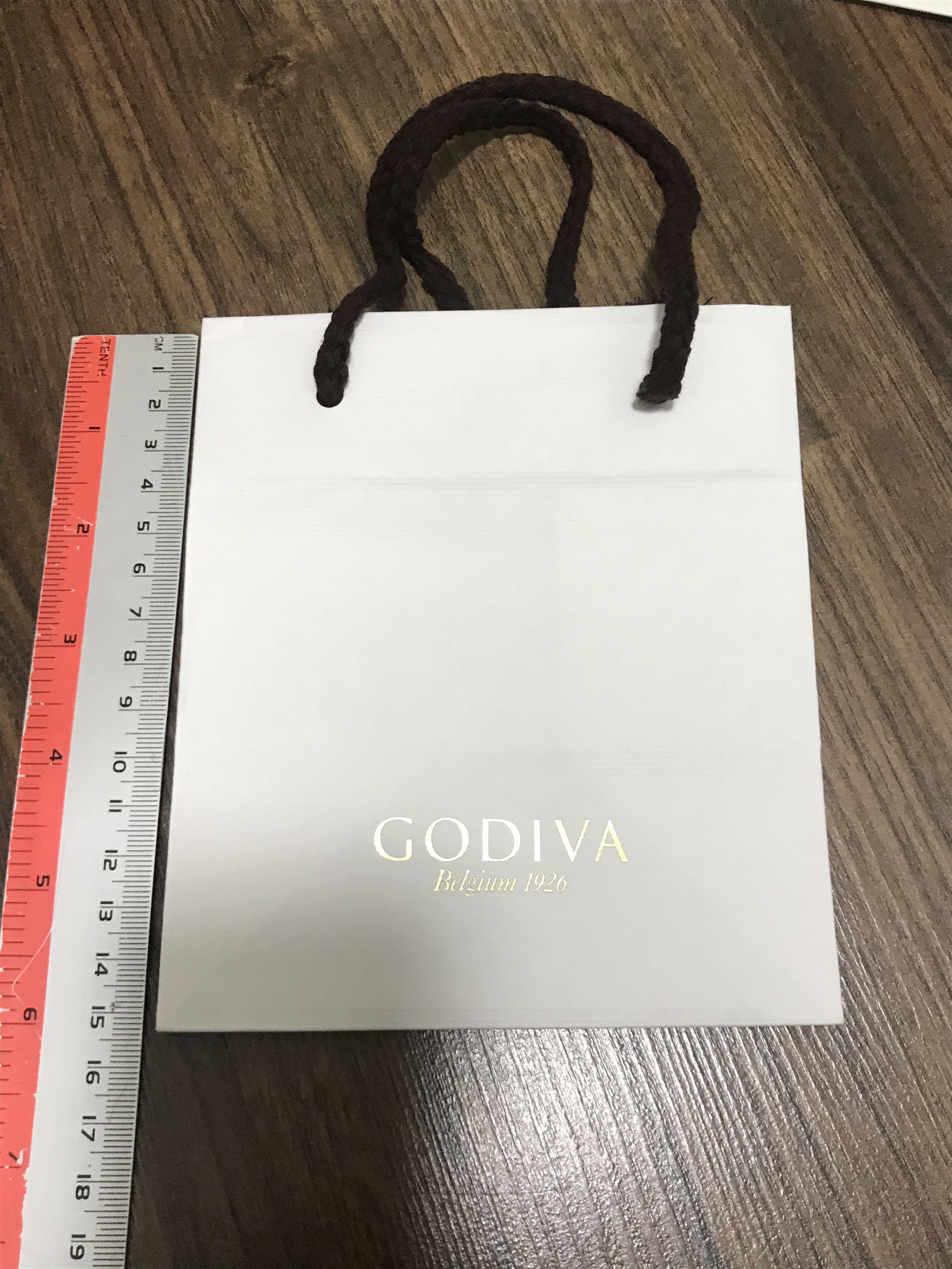 Dior, Chanel & Godiva Small Paper Bag, Luxury, Accessories on Carousell