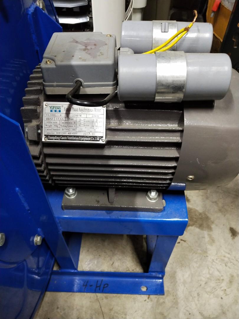 Heavyduty Sirocco super blower fan Japan 80 watts to 5Hp, Commercial ...