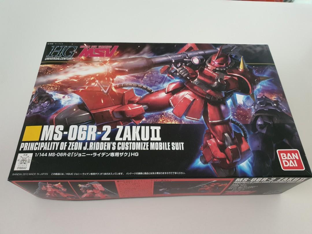HGUC Zaku II (Johnny Ridden) custom, Hobbies & Toys, Toys & Games on ...