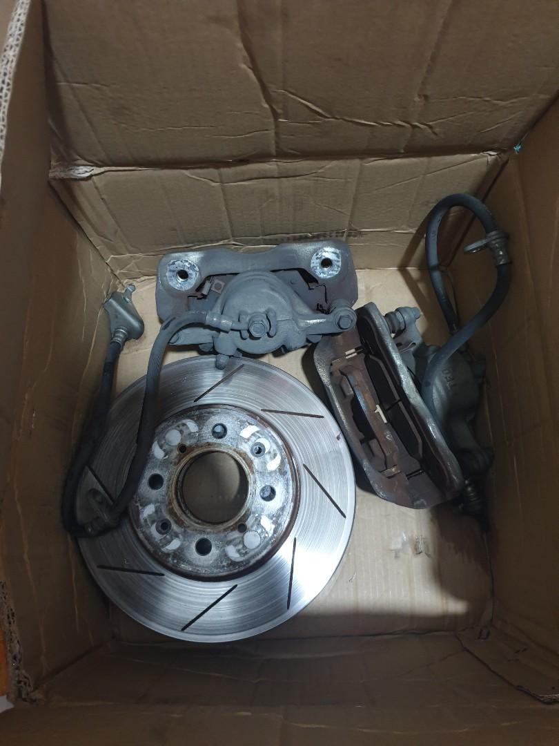 Honda jazz/fit ge8 stock brake kit, Car Accessories, Accessories on ...