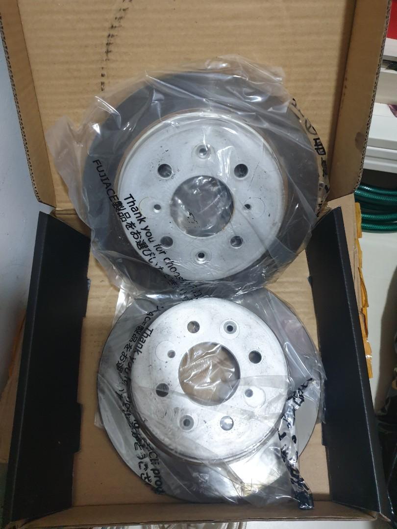 Honda jazz/fit ge8 stock brake kit, Car Accessories, Accessories on ...