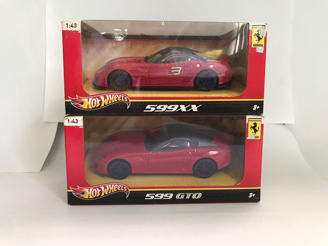 Hotwheels 1:43 599XX & GTO, Hobbies & Toys, Toys & Games on Carousell