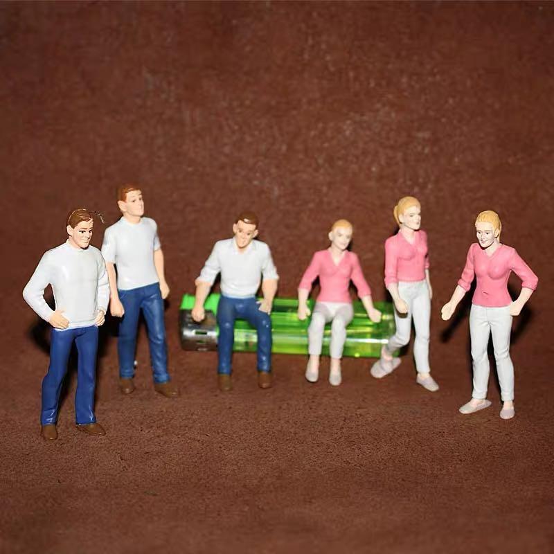 Human Figurines: HO Scale Miniature| Photography| Miniature Human ...