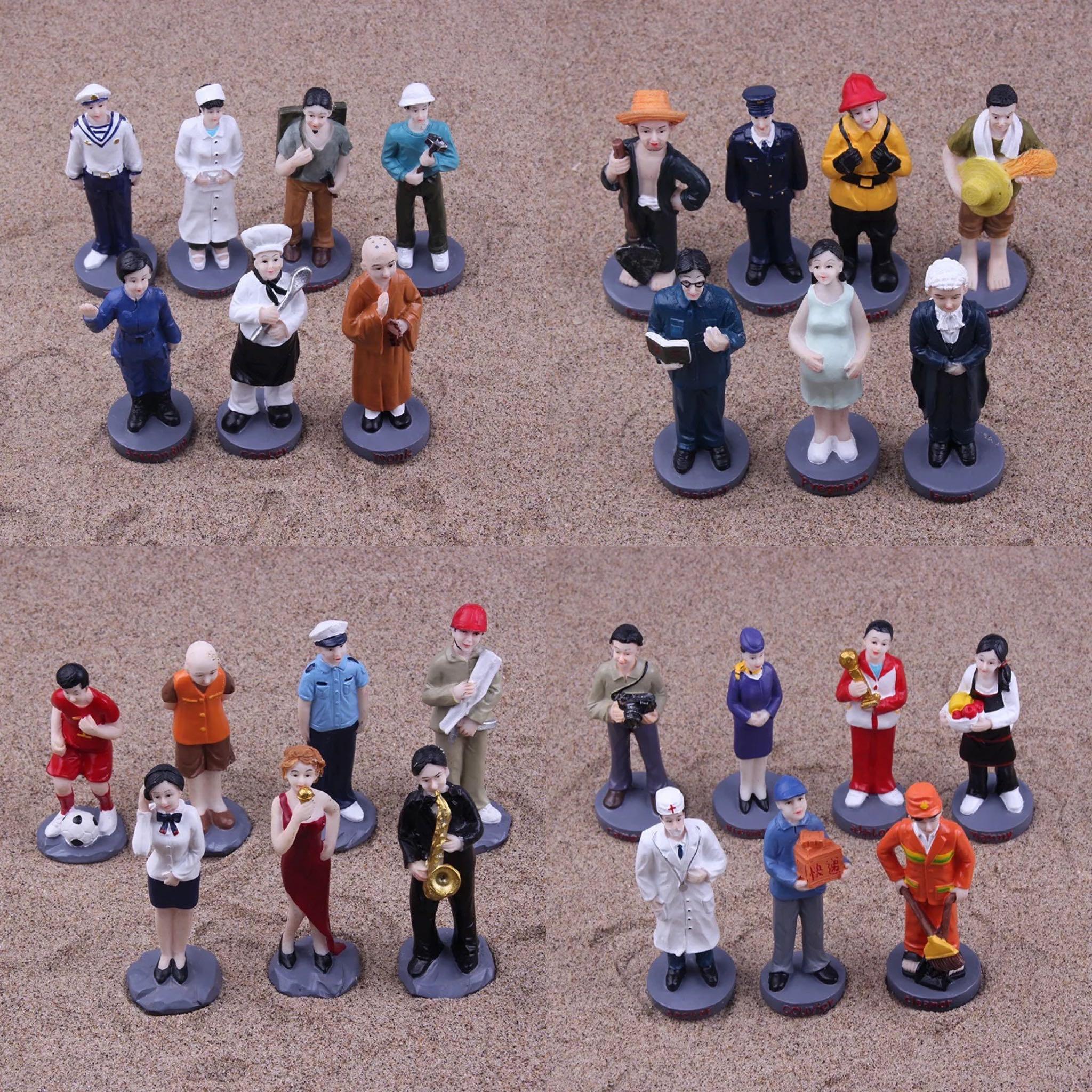 Human Figurines: HO Scale Miniature| Photography| Miniature Human ...
