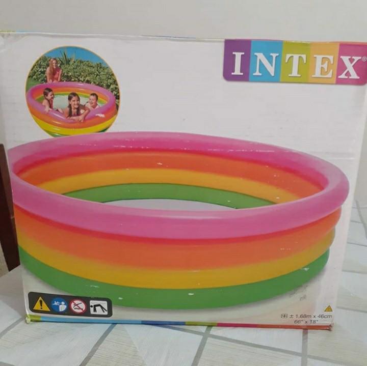 Intex 4 Rings Kids Pool XL, Hobbies & Toys, Toys & Games on Carousell