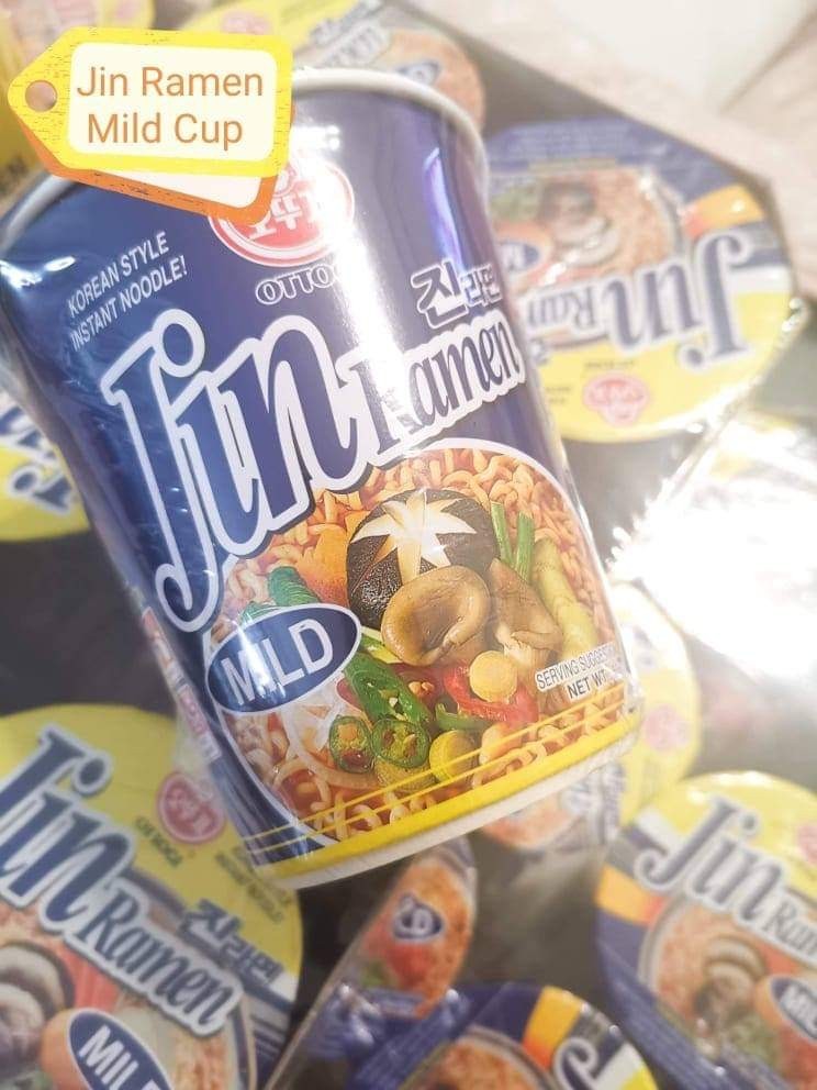 JIN RAMEN CUP HOT & MILD VARIANTS, Food & Drinks, Packaged & Instant ...