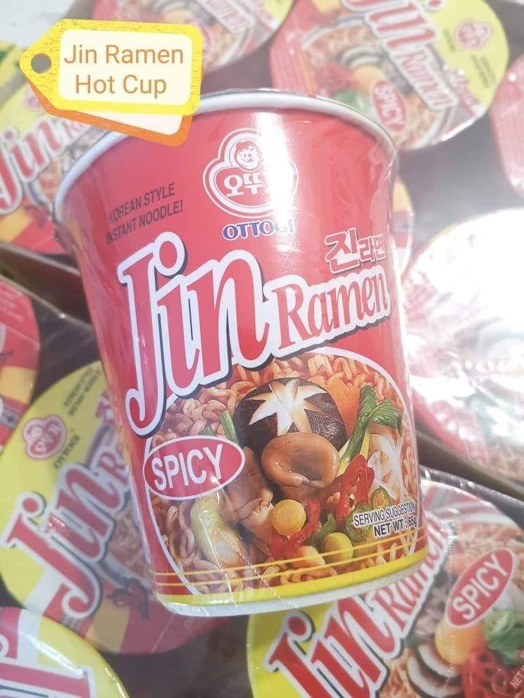 JIN RAMEN CUP HOT & MILD VARIANTS, Food & Drinks, Packaged & Instant ...
