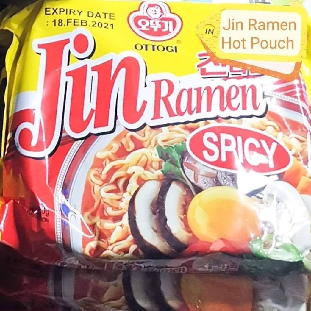 JIN RAMEN POUCH SPICY & MILD VARIANTS, Food & Drinks, Packaged ...