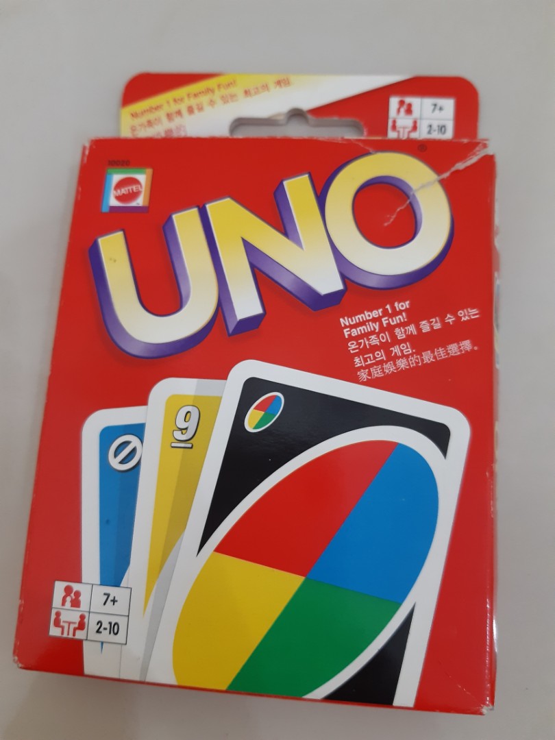 Kartu UNO 100% Original, Toys & Collectibles, Permainan Papan & Kartu ...