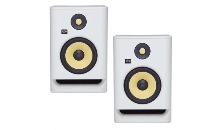 Krk rokit 7 gen 4 white 1 year warrently pair, Audio, Other Audio ...